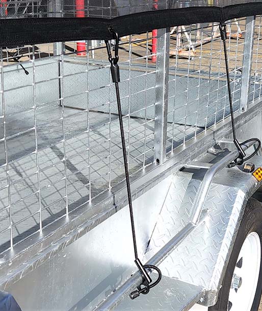 Spider-Cord with Hook and Carabiner 24” Four Pack - Spider Tarp