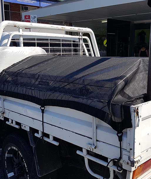 Spider Mesh™ Dual Cab Mesh Ute Cover | Spider Tarp