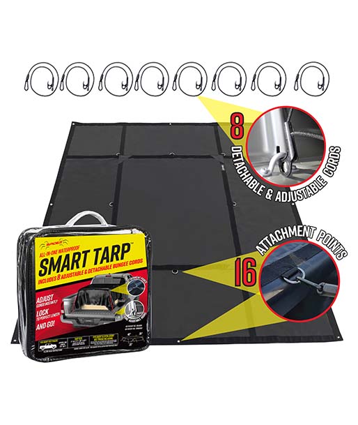 Spider Tuff Tarp™ Waterproof Pickup Standard Bed Cover | Spider Tarp