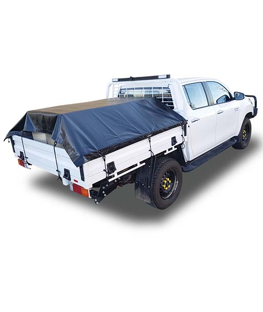 Spider Tuff Tarp™ Heavy Duty Dual Cab Ute Cover | Spider Tarp